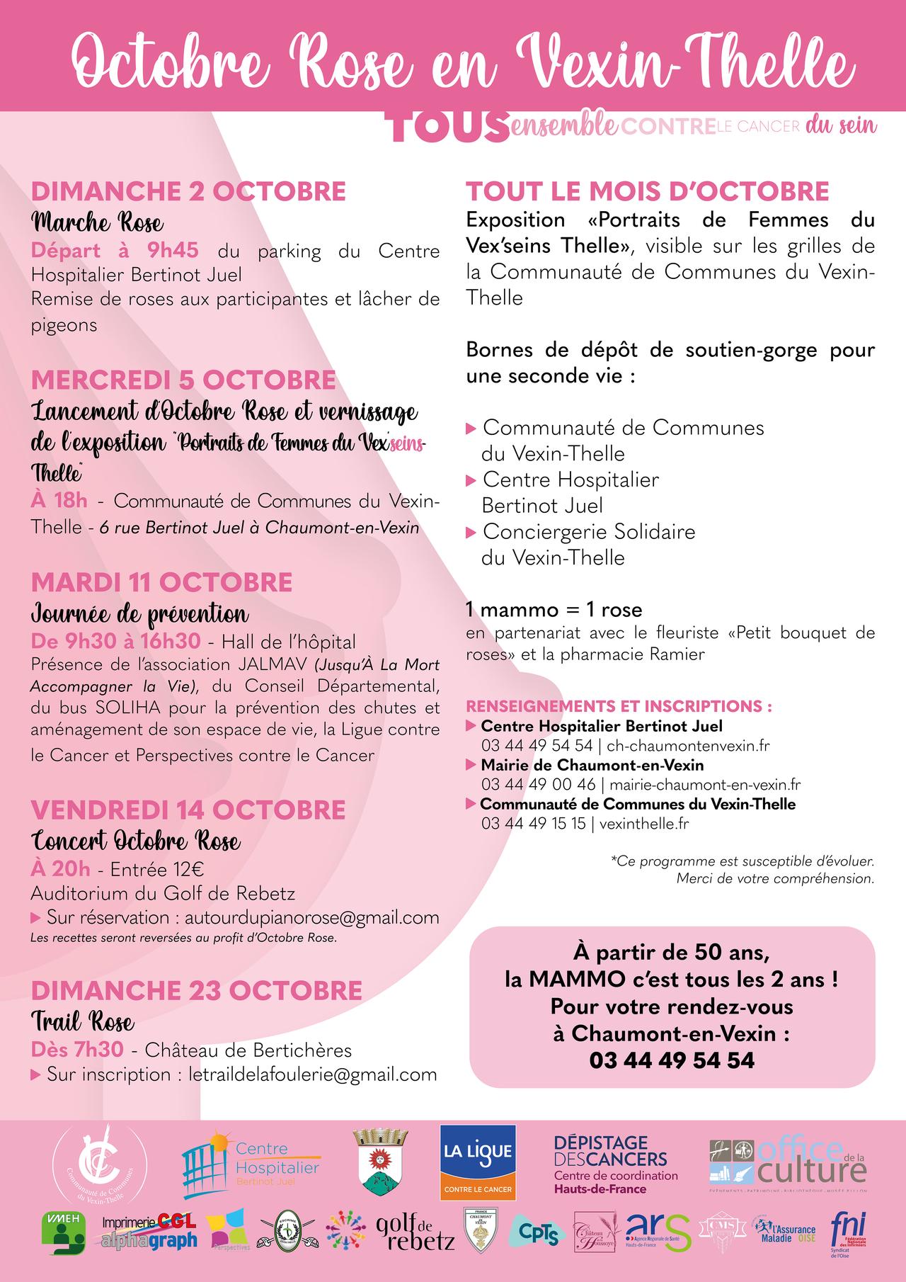 CCVT - Article 'Octobre Rose - Le programme 2022' - Site officiel de la ... CCVT - Article 'Octobre Rose - Le programme 2022' - Site officiel de la ...